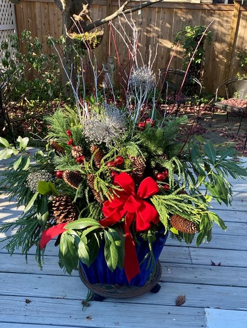 Winter & Holiday Container Ideas | Garden Design