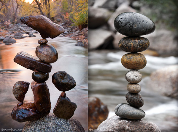 The Zen of Rock Balancing | Garden Design